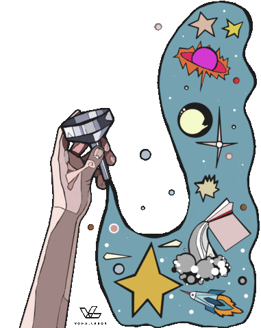 Outer Space Sticker for iOS & Android | GIPHY