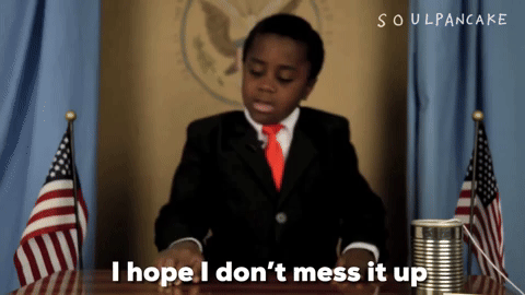 I Hope I Don't Mess It Up - GIPHY Clips