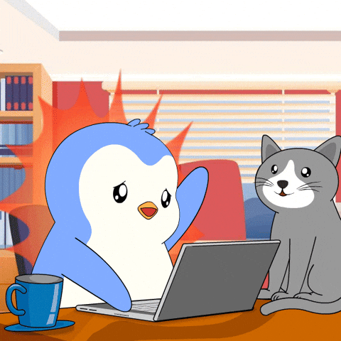 Work Working GIF by Pudgy Penguins - Find & Share on GIPHY