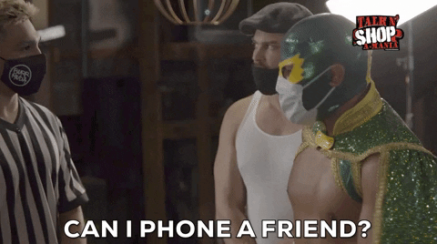 Phone-a-friend GIFs - Get the best GIF on GIPHY