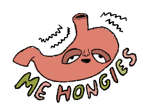 Tummy Wants Food Stickers - Find & Share on GIPHY