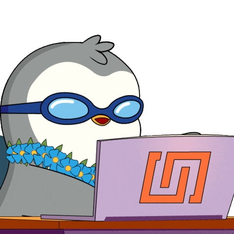 Tech Coding Sticker by Pudgy Penguins - Find & Share on GIPHY