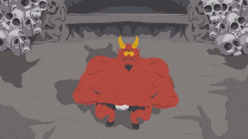 cat satan GIF by Ben Marriott