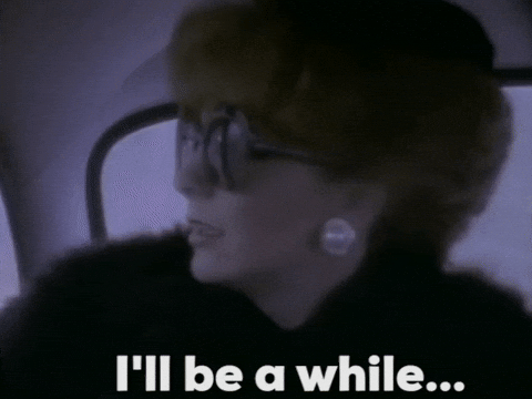 Ill Be A While GIFs - Find & Share on GIPHY