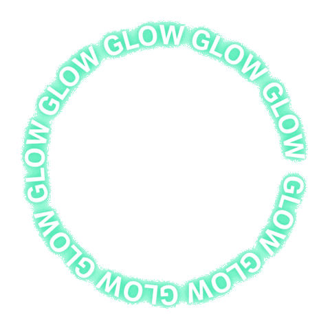 Neon Glow Sticker by BYBI Beauty for iOS & Android | GIPHY