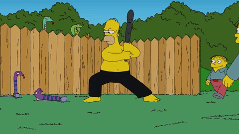 Whacking Day | Season 34 Ep 6 | THE SIMPSONS - GIPHY Clips