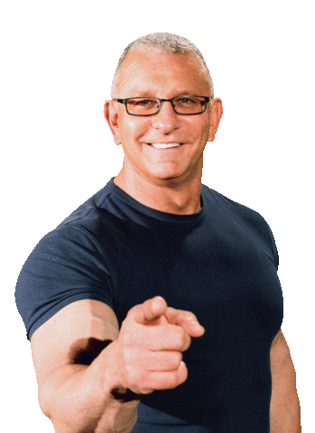 Happy Robert Irvine Sticker by FITCRUNCH for iOS & Android | GIPHY