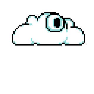 Pixel Rain Sticker by Pixelnacho for iOS & Android | GIPHY