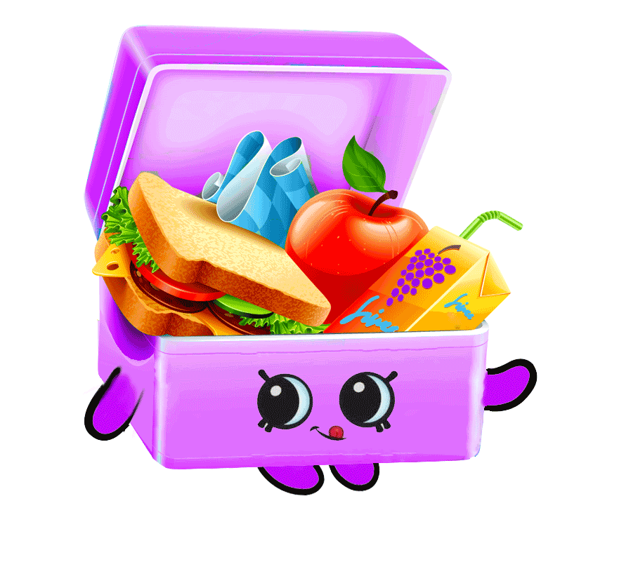 Bunches Of Lunches Luna Lunch Box Sticker by The Family Fudge for iOS ...