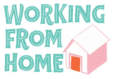 Working Home Office Sticker for iOS & Android | GIPHY