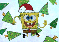 Spongebob Christmas Gif