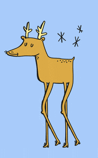 Dancing Reindeer Gif