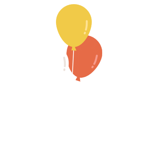 Party Balloon Sticker by Kiri Korea for iOS & Android | GIPHY
