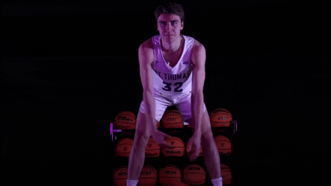 Dribble GIF by Tommie Athletics - Find & Share on GIPHY