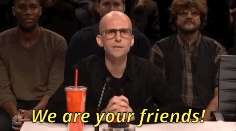 We Are Your Friends GIF by Saturday Night Live - Find & Share on GIPHY
