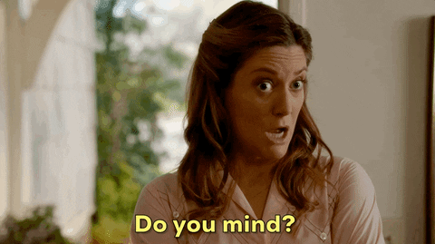 Do You Mind Zoe Perry GIF by CBS - Find & Share on GIPHY