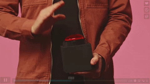 Red Button Magic GIF by Flawes - Find & Share on GIPHY