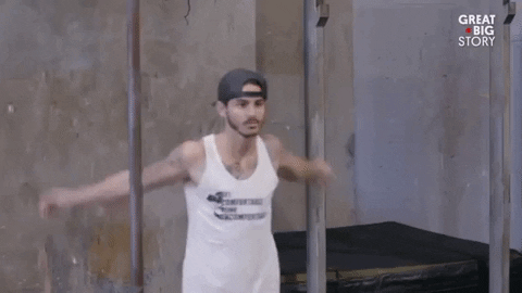 Stretching Let'S Go GIF by Great Big Story - Find & Share on GIPHY