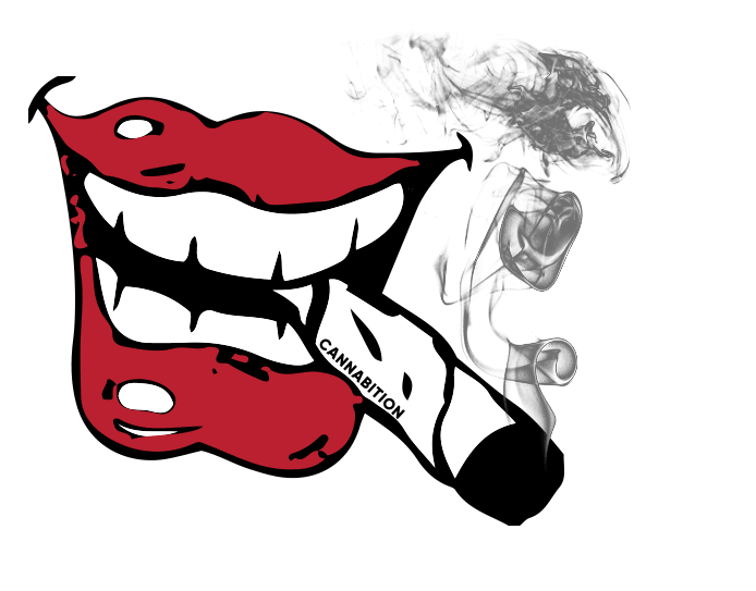 Smoke Lips Sticker by Cannabition Cannabis Museum for iOS & Android | GIPHY