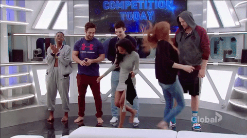Reality Tv Stomping GIF by Big Brother Canada - Find & Share on GIPHY