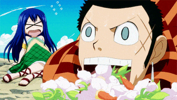 Mest "Doranbolt" Gryder eats Lahar : r/fairytail