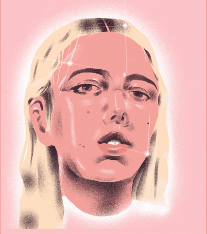 Pink Drawing GIF by richard a chance - Find & Share on GIPHY