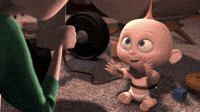 The Incredibles Jack Jack Gif