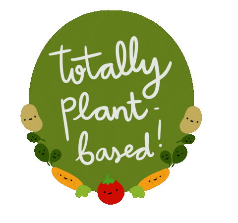 Eat Plant-Based Sticker by Demic for iOS & Android | GIPHY