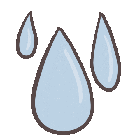 Sad Water Drop Clipart