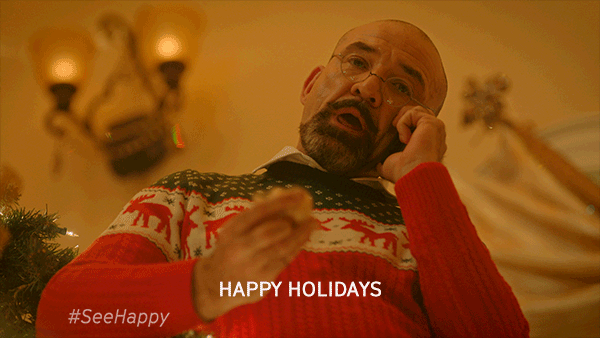 Happy Merry Christmas GIF by SYFY - Find & Share on GIPHY