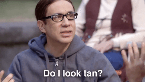 Do I Look Tan GIFs - Get the best GIF on GIPHY