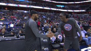 Atlanta Hawks Handshake GIF by NBA - Find & Share on GIPHY