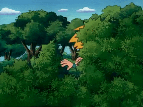 Anime Hiding Gif