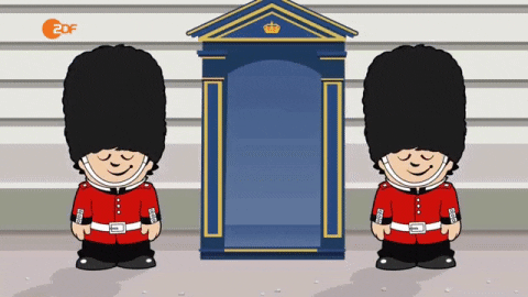Buckingham Palace Guard Cartoon