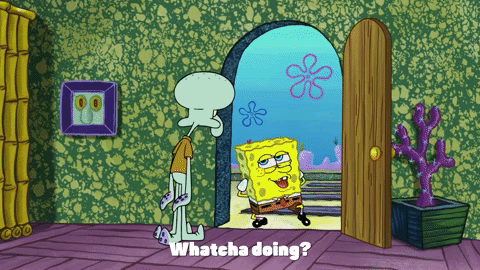 Spongebob Hi How Are You Gif