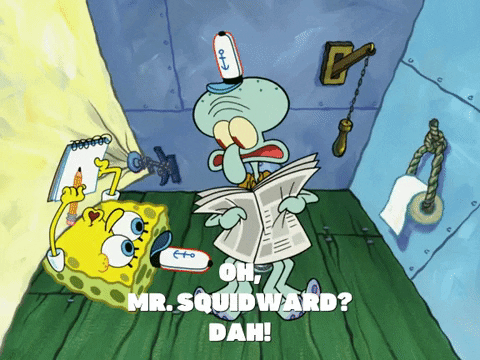 Season 6 Squid'S Visit GIF by SpongeBob SquarePants - Find & Share on GIPHY