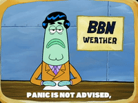 Panicking Spongebob Gif