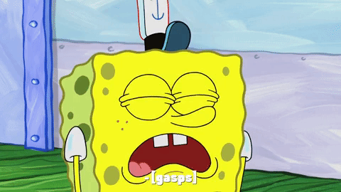 Spongebob Drooling Gif
