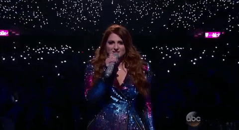 Meghan Trainor GIF by Billboard Music Awards - Find & Share on GIPHY