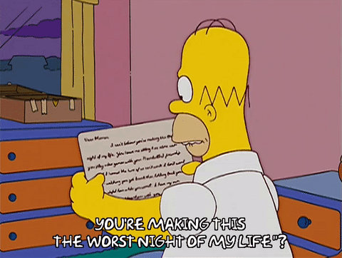 Homer Simpson Reading GIF - Find & Share on GIPHY