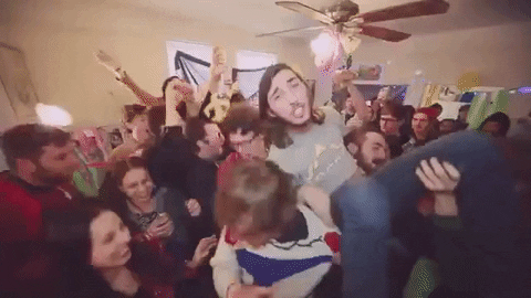 Party Partying GIF by Topshelf Records - Find & Share on GIPHY
