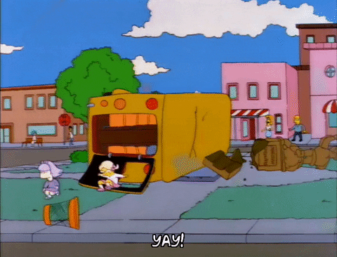 Kids Jumping Out Of Bus GIFs - Get the best GIF on GIPHY