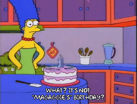 Homer Simpson Birthday GIF - Find & Share on GIPHY
