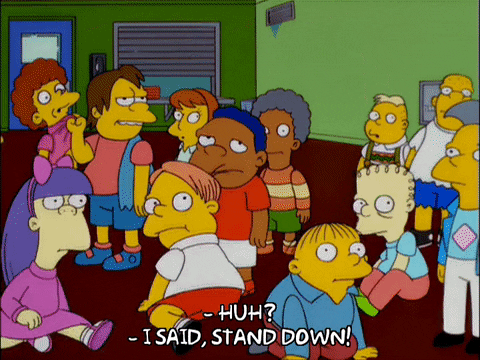 Stand Down GIFs - Get the best GIF on GIPHY