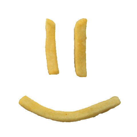 Happy French Fry Sticker By Shaking Food GIF for iOS & Android | GIPHY