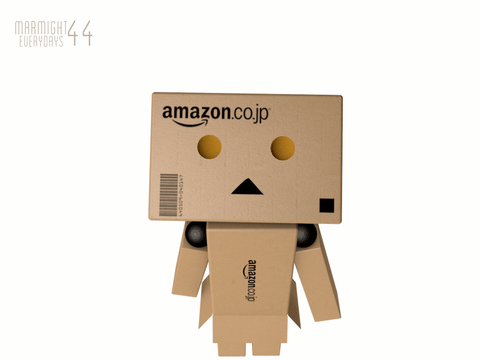 Amazon Robot Box Sad