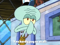 Spongebob Squid On Strike