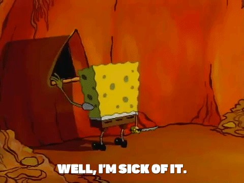 Sick Spongebob