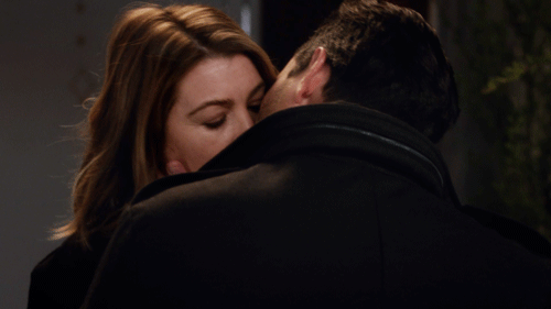 Meredith Grey Kiss GIF by ABC Network - Find & Share on GIPHY