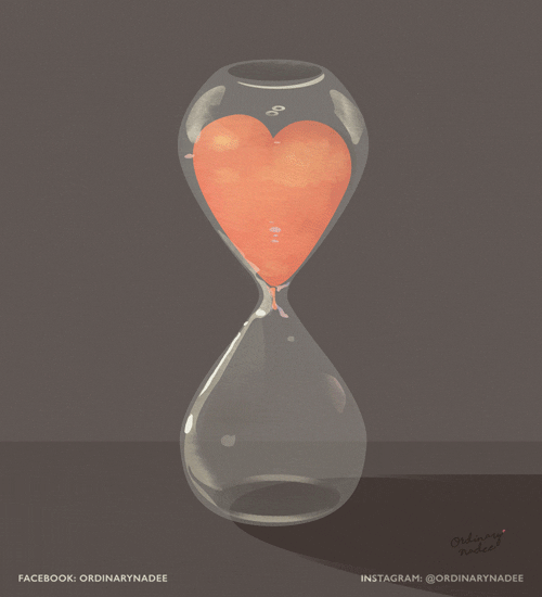 Time Love GIF by Ordinary Nadee - Find & Share on GIPHY